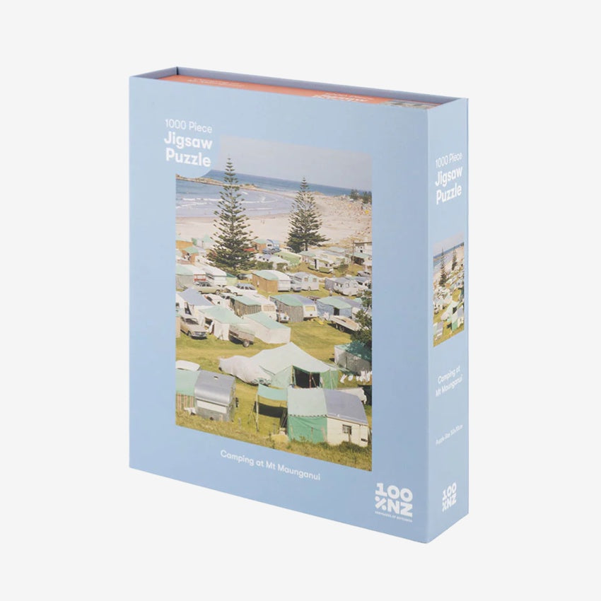 100 Percent NZ Jigsaw Puzzle | Camping at Mt Maunganui | Wonder Room