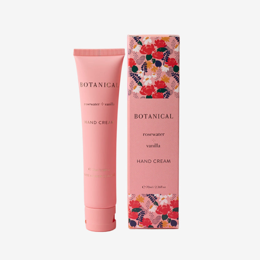 Botanical Hand Cream | Rose + Vanilla | Tube | Wonder Room