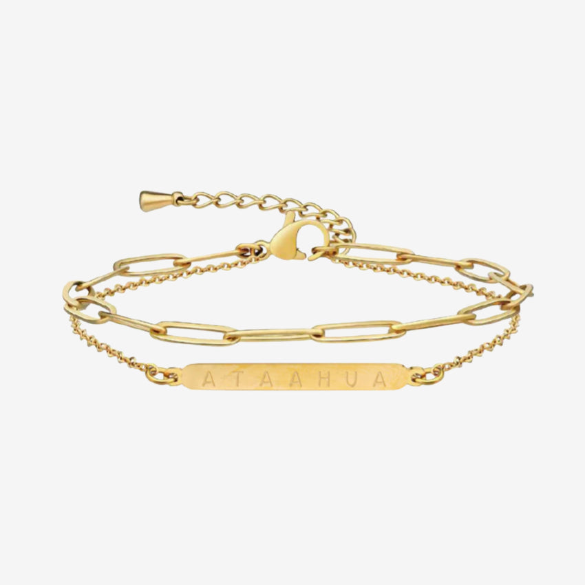 Little Taonga Double Chain Bracelet | Attahua | Wonder Room