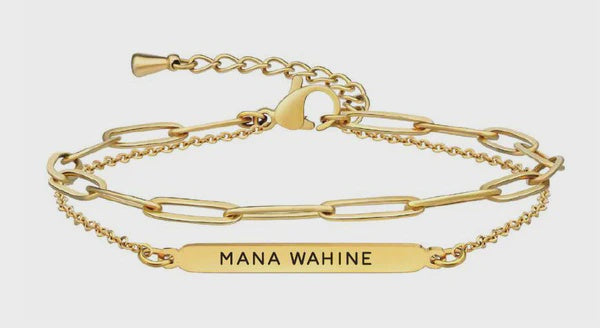 Double Chain Bracelet | Mana Wahine – Wonder Room