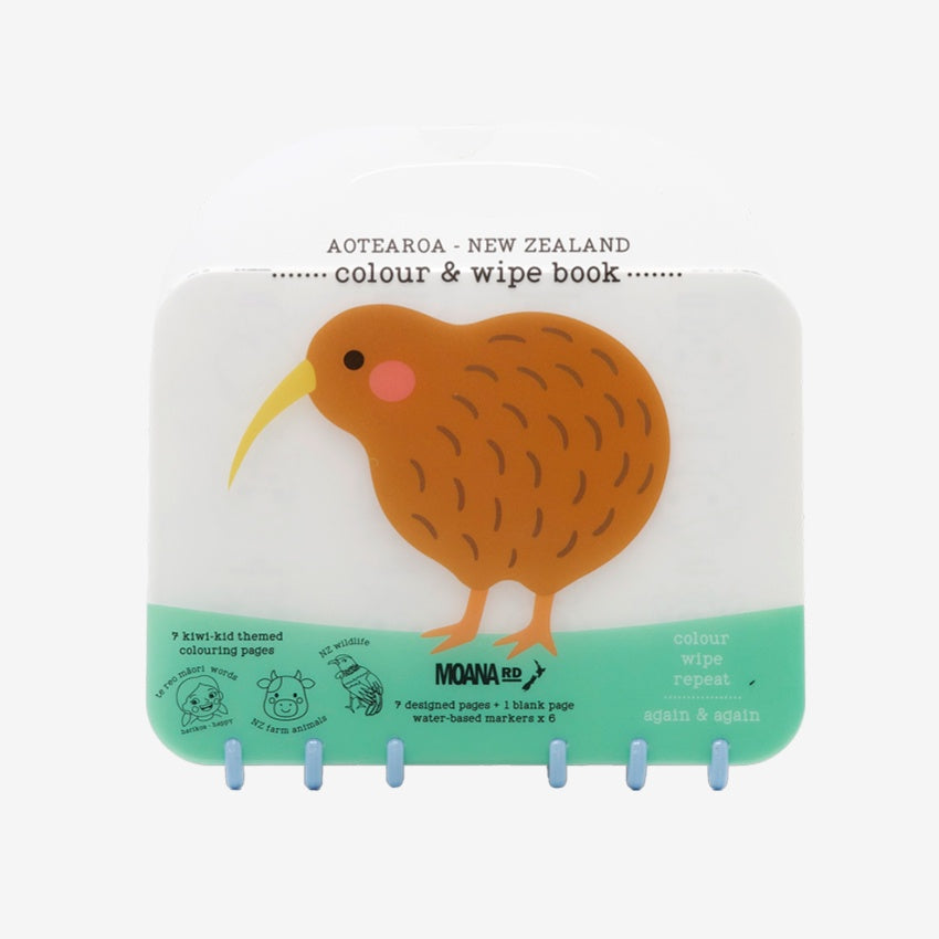 Moana Road Colour & Wipe Book | Wonder Room