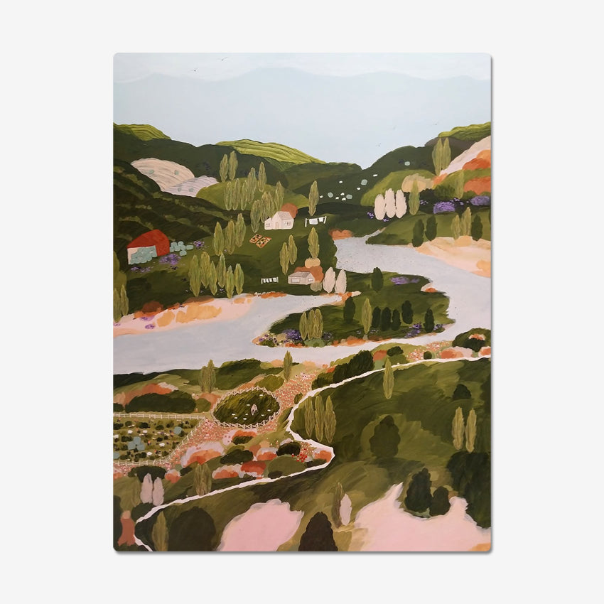 Tracy Watson 'Otago Poplar Trees' Original Painting | Wonder Room